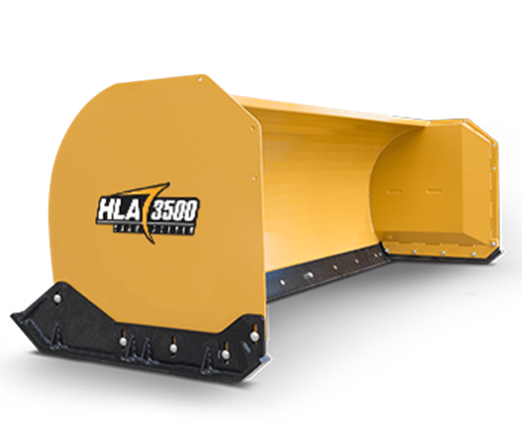 Snow Pusher 8' HLA 3500 Series with Skid Steer Mount - GLC Equipment