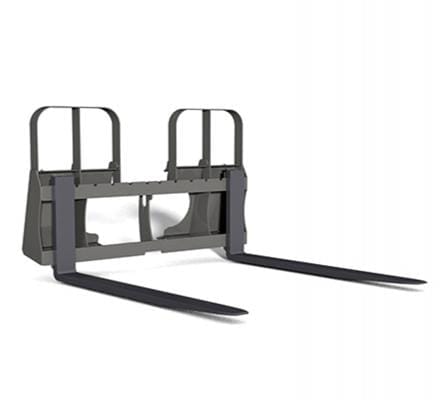 Pallet Forks 48" x 4200 lbs Forks, Euro Tach Mount - GLC Equipment