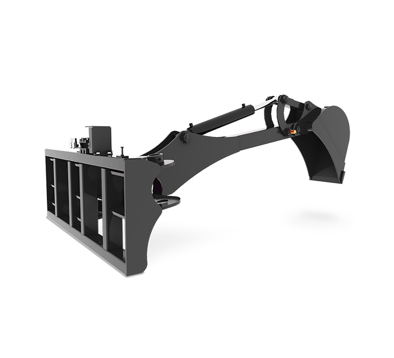 Backhoe Big Arm HLA for Skidsteer - GLC Equipment