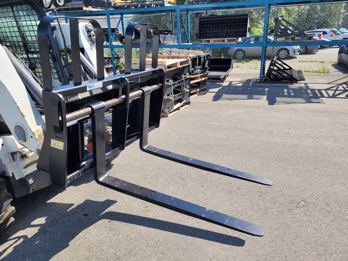 HD 4200 lb Pallet Forks with 48" floating tines